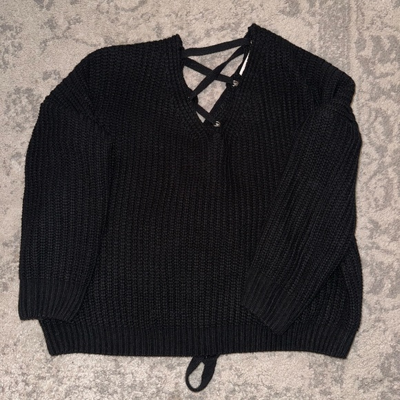 Goodnight Macaroon | Sweaters | Goodnight Macaroon Isabella Criss Cross ...